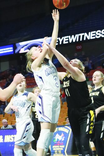 Catholic’s Madeline Huffman sets assists record at state tourney | News ...